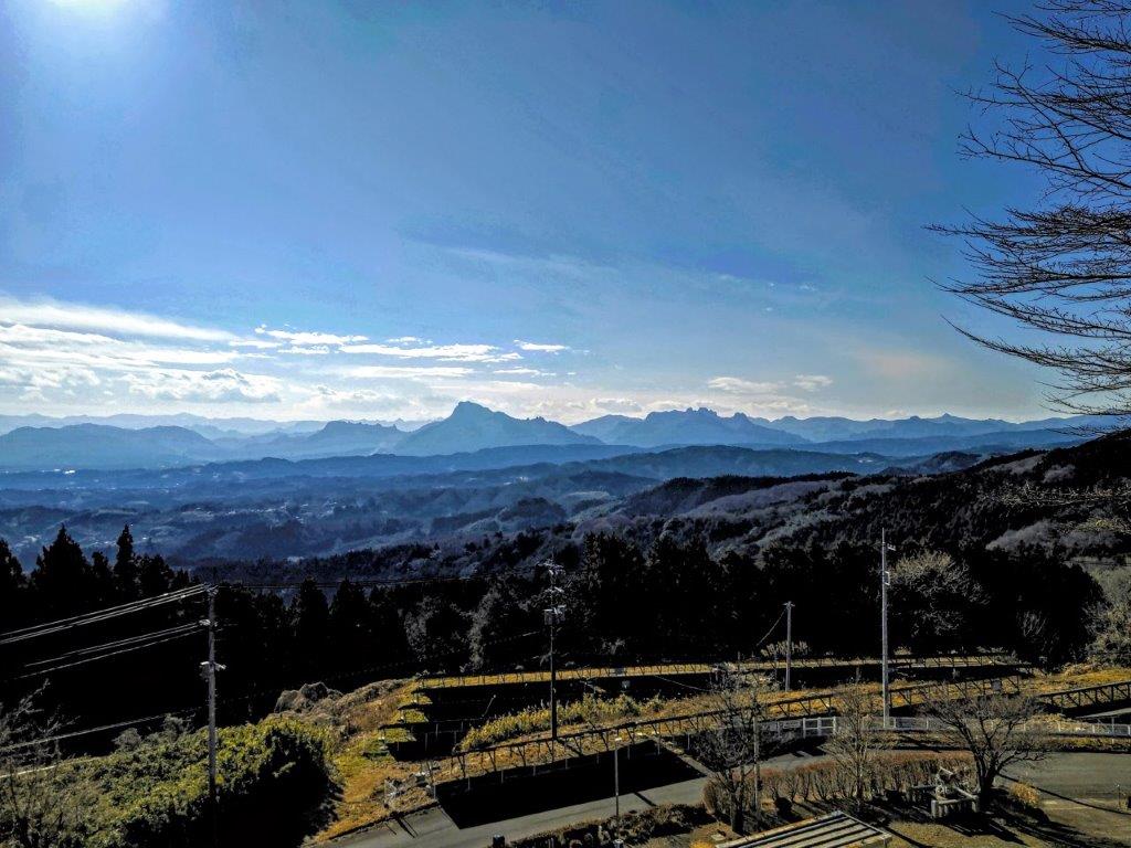Mt Sekison (571m), Annaka City, Gunma Prefecture, Saturday, January 7 ...